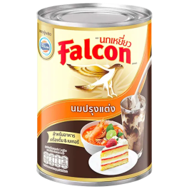 Falcon evaporated milk 368 grams, wholesale, premium, Thai | Food Project