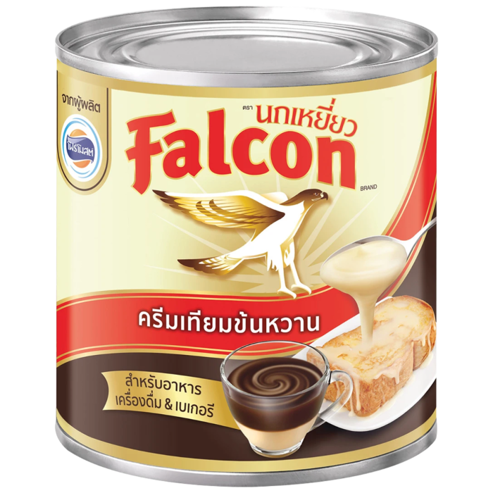 Falcon sweetened condensed creamer, wholesale premium, Thai | Food Project