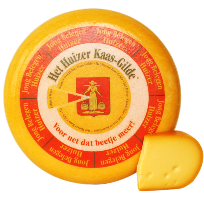 Gouda Cheese Wheel Semi-Masure Huizer Kaas-Gilde Wholesale Premium ...