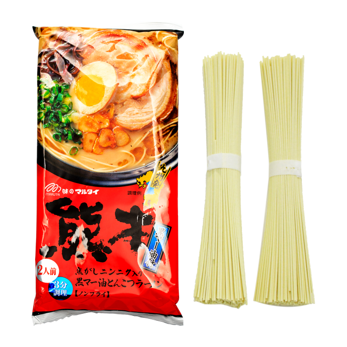 Kumamoto Ramen Noodles Marutai Black Garlic Oil 185 grams Wholesale ...