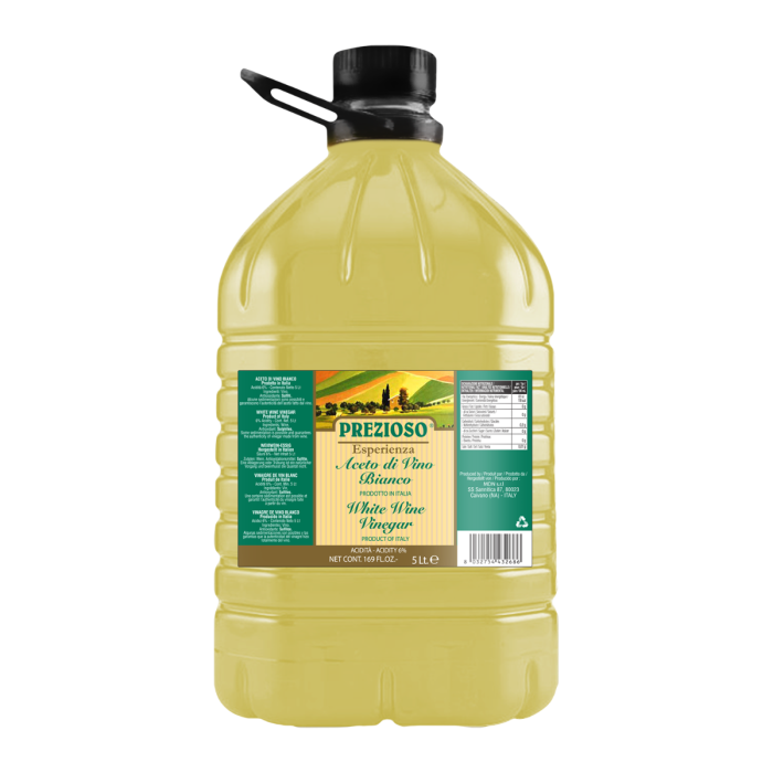 White wine vinegar 5 liters PREZIOSO wholesale premium Italy | Food Project
