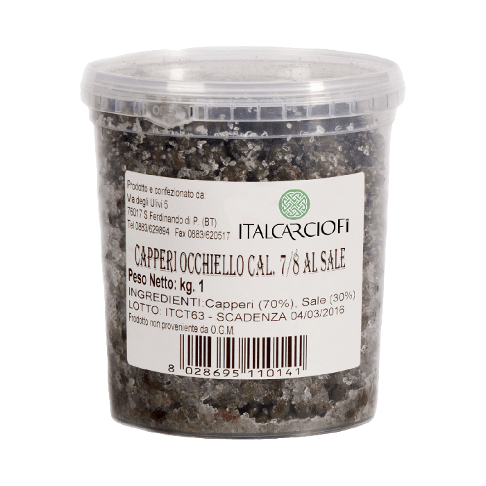 Capers in salt ITALCARCIOFI Wholesale Premium Spain | Food Project