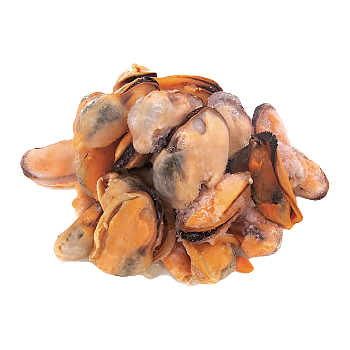 IQF COOKED CHILEAN BLUE MUSSEL MEAT (CHILOE SEAFOODS) 200-300 PLECES/KG ...