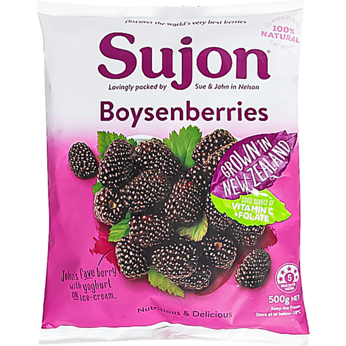 Frozen New Zealand Boysenberry Sujon 1kg Wholesale Premium | Food Project