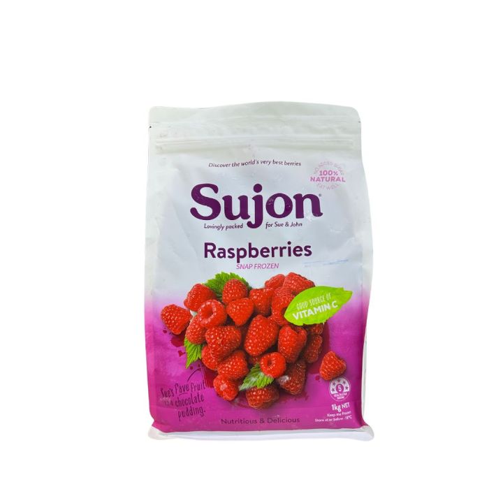 Frozen New Zealand Raspberries Sujon 1kg Wholesale Premium | Food Project